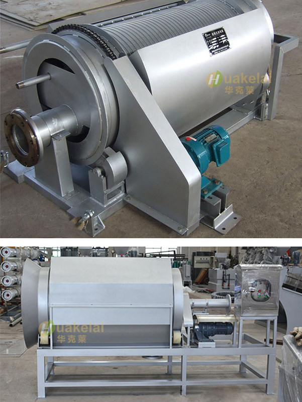 Automatic Rotary Drum Micro Filter Decontamination Machine Wastewater Filtration Restaurant ...