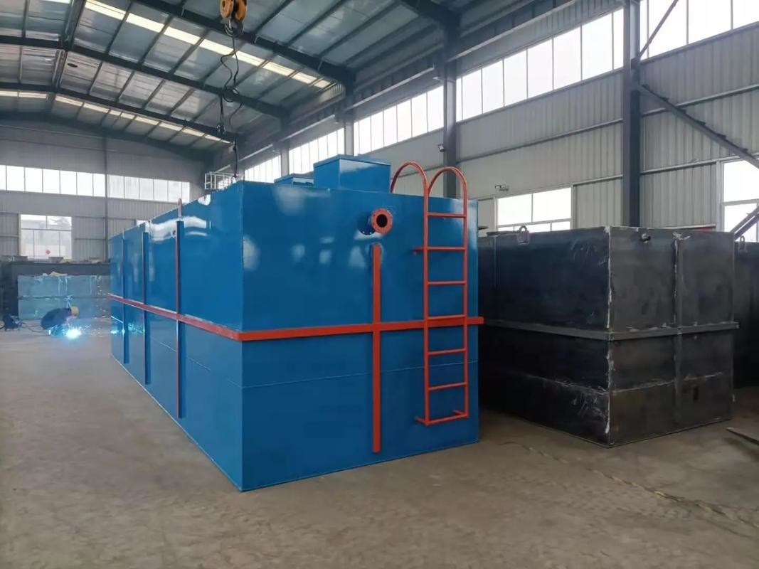 Electric Auto Control MBR Plant with Compact Design and PVDF Membrane ...